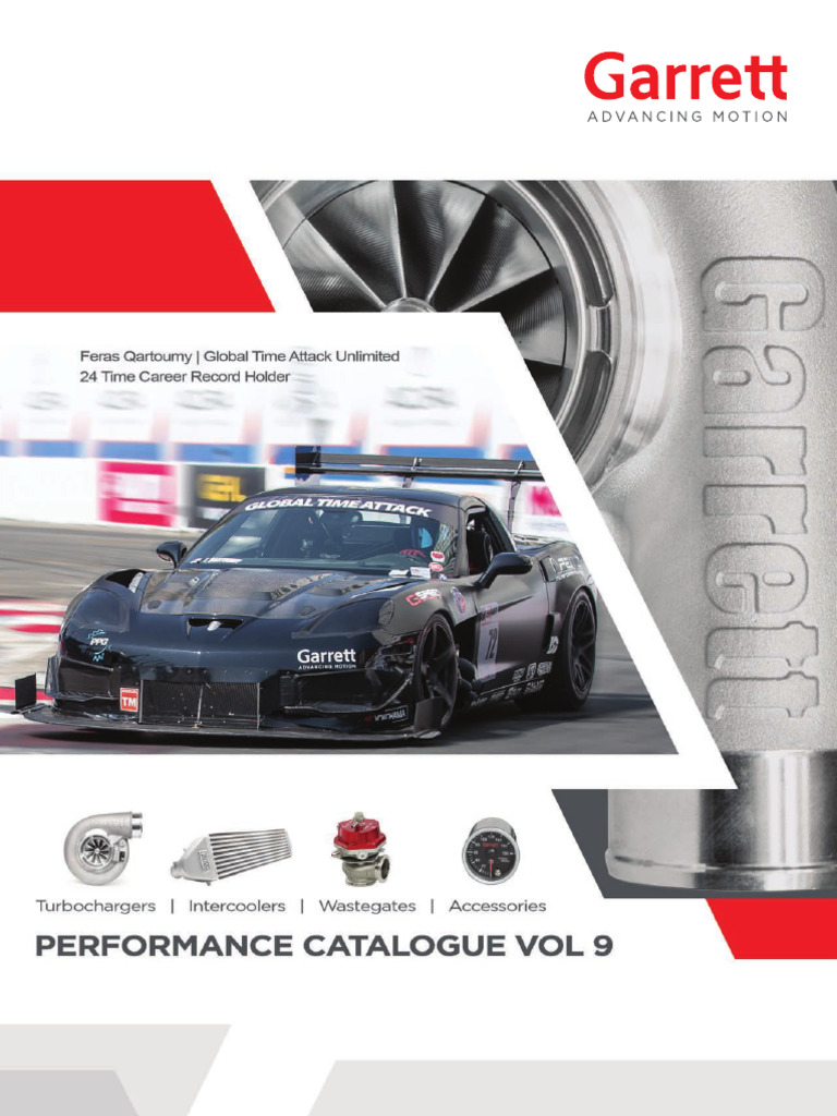 Garrett Performance Catalog Volume 9 2023-3-22 | PDF