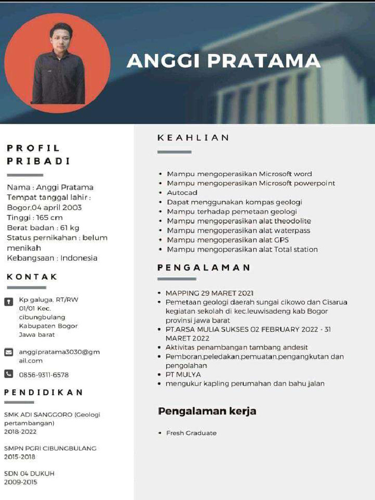 cv.anggi | PDF