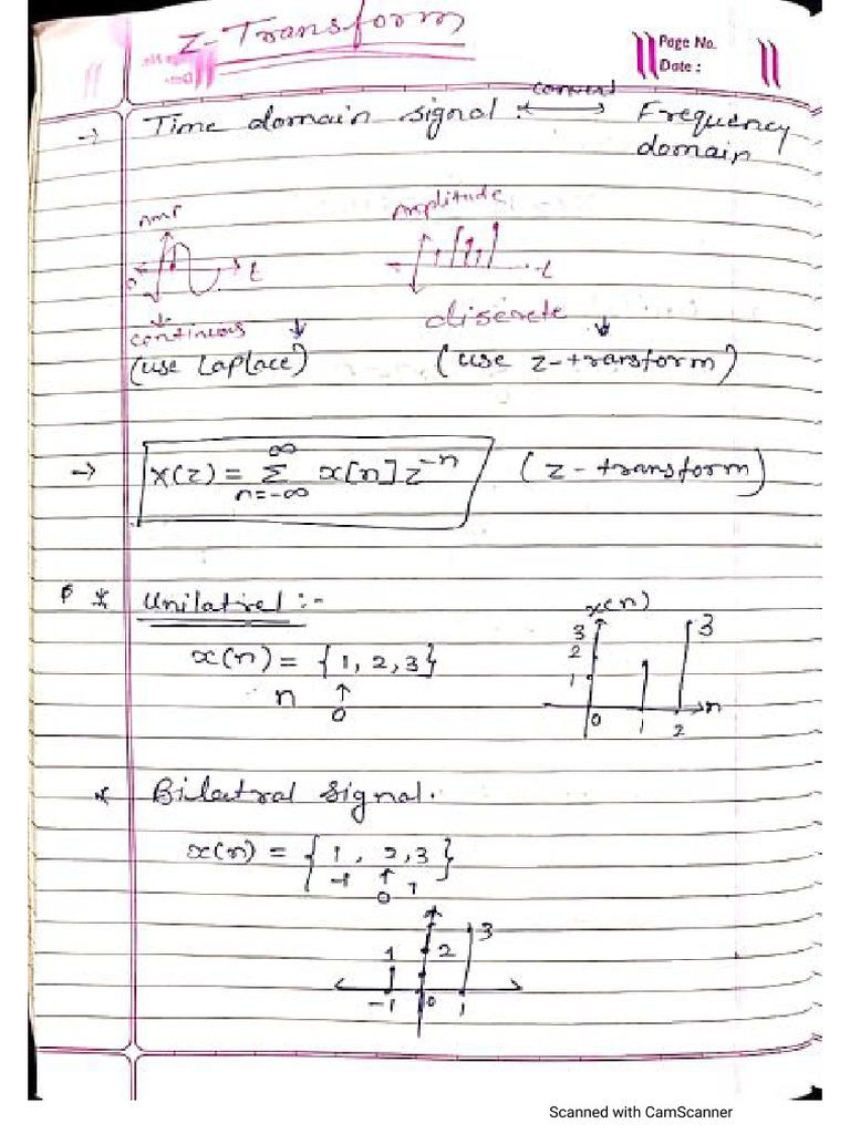 DLS Z-Transform | PDF