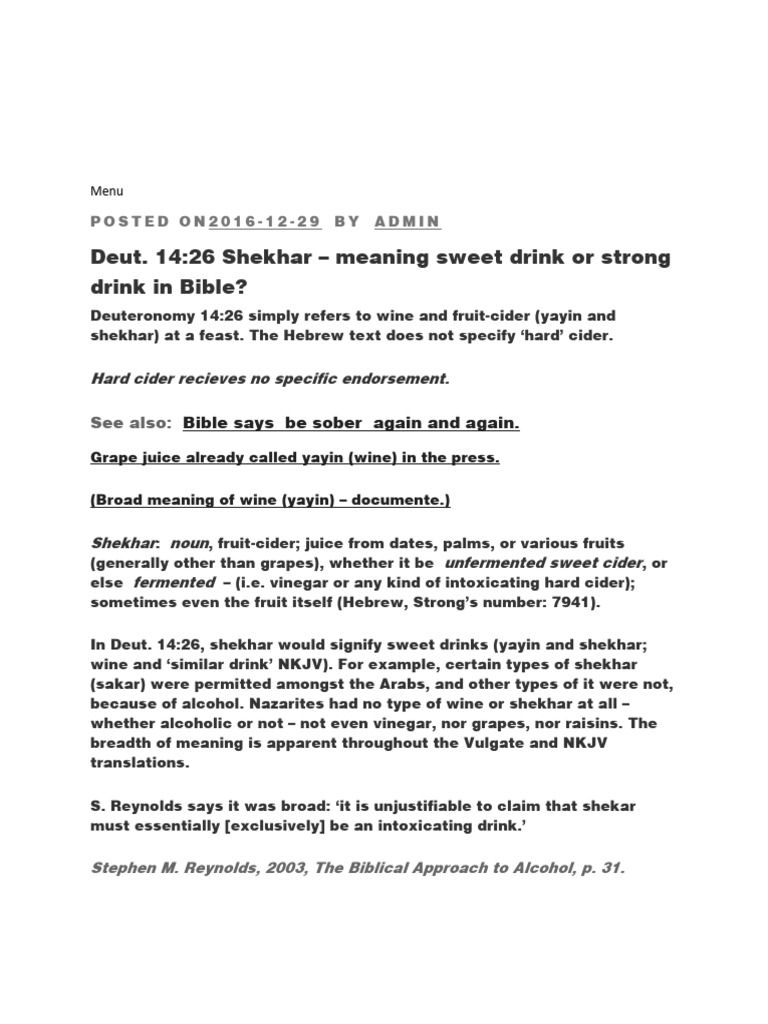 Sekar | PDF | Cider | Wine