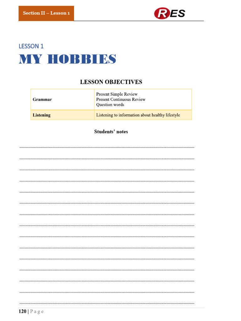 Teen 2 - Student Book - Les 1 L+GR | PDF Teen 2 - Student Book - Les 1 L+GR | PDF