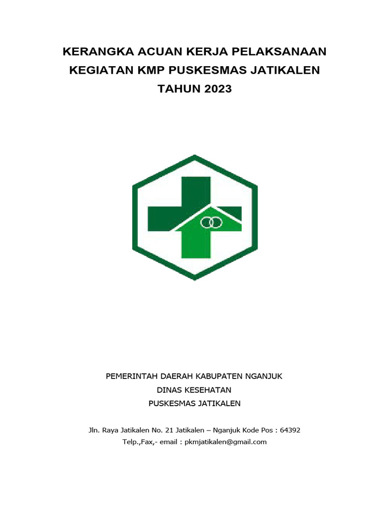 Kegiatan Manajemen Puskesmas 2023 | PDF