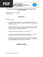 Alerta de Calidad | PDF