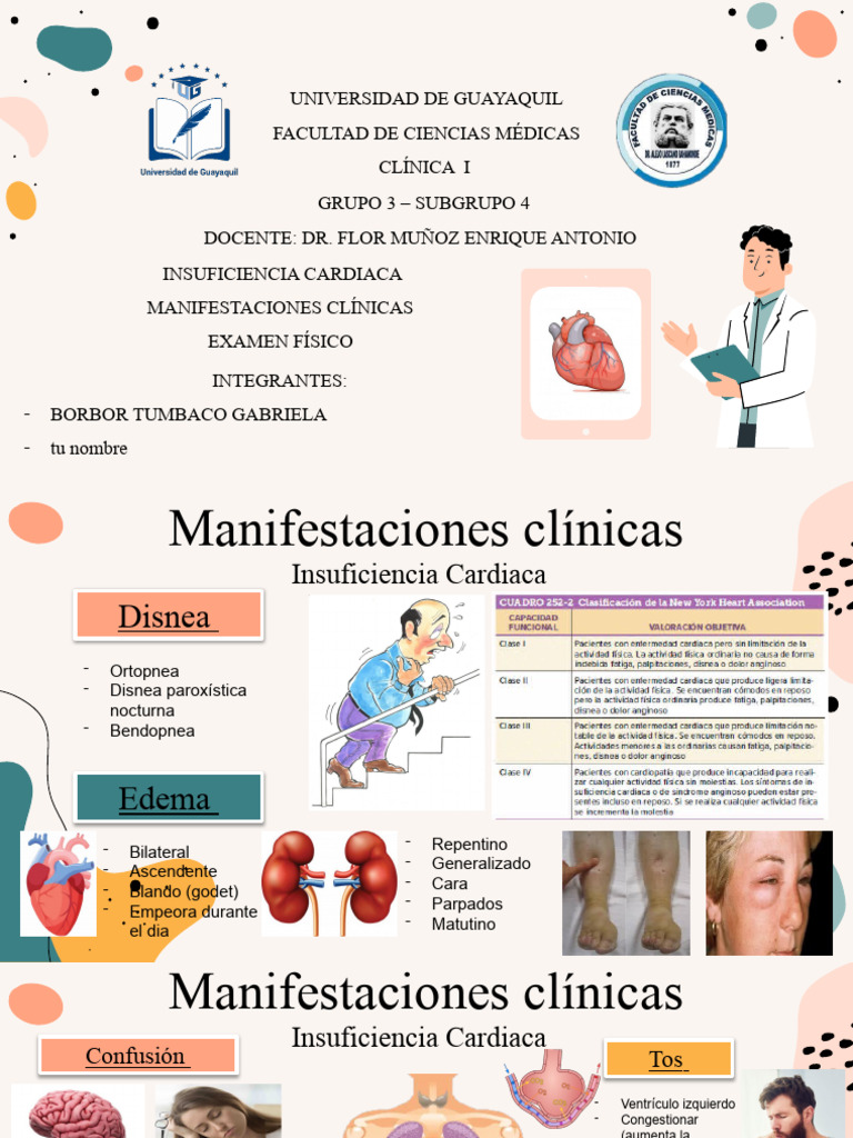 Manifestaciones Clinicas - Examen Fisico - SG4 | PDF