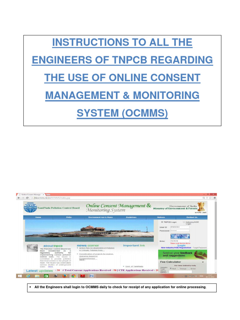 TNPCB User Manual | PDF