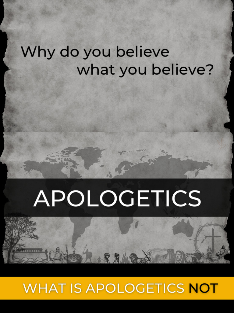 Apologetics Pdf Christian Apologetics Faith
