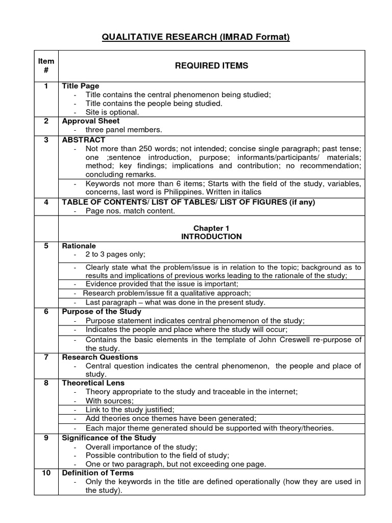 Quali Imrad | PDF | Qualitative Research | Theory