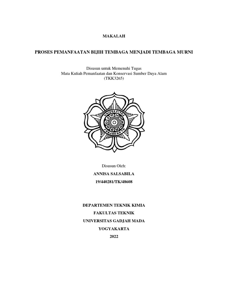 Proses Bijih Tembaga Jadi Tembaga Murni | PDF | Seni | Sains & Matematika