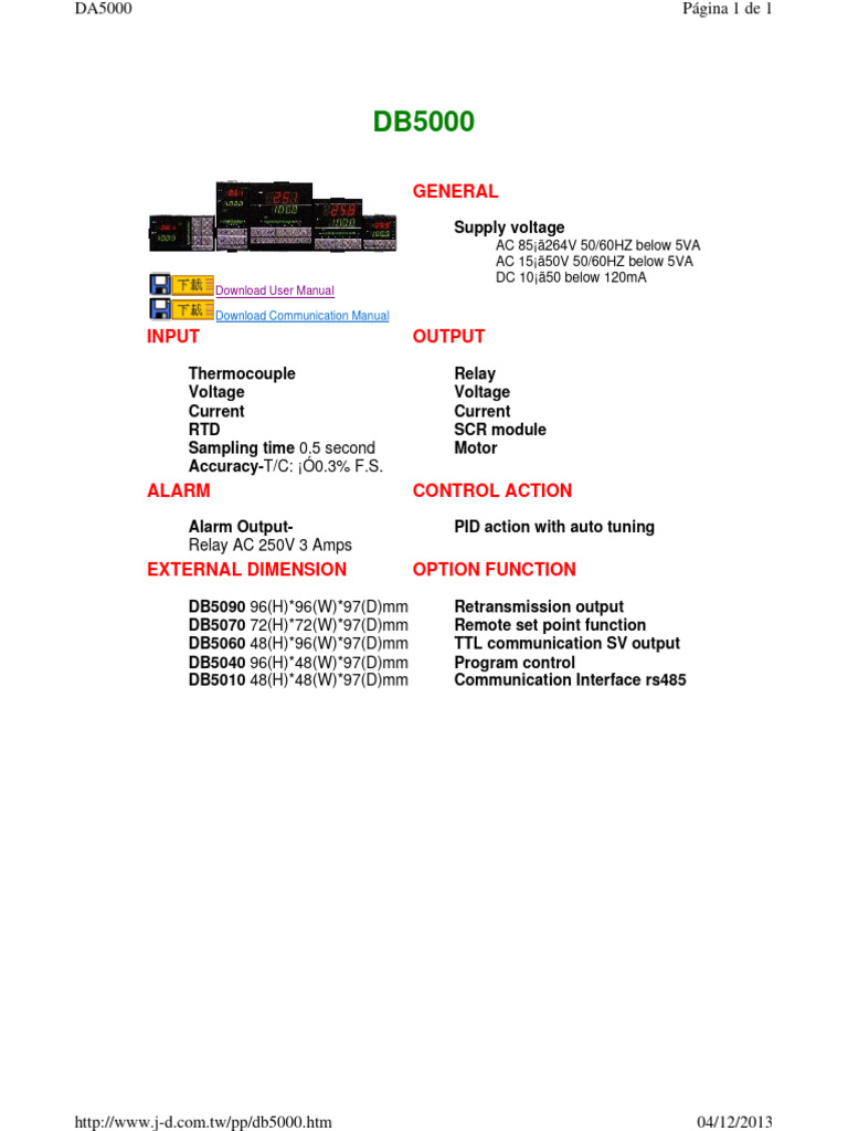 64efbe Www.j-D.com - TW PP db5000.htm | PDF