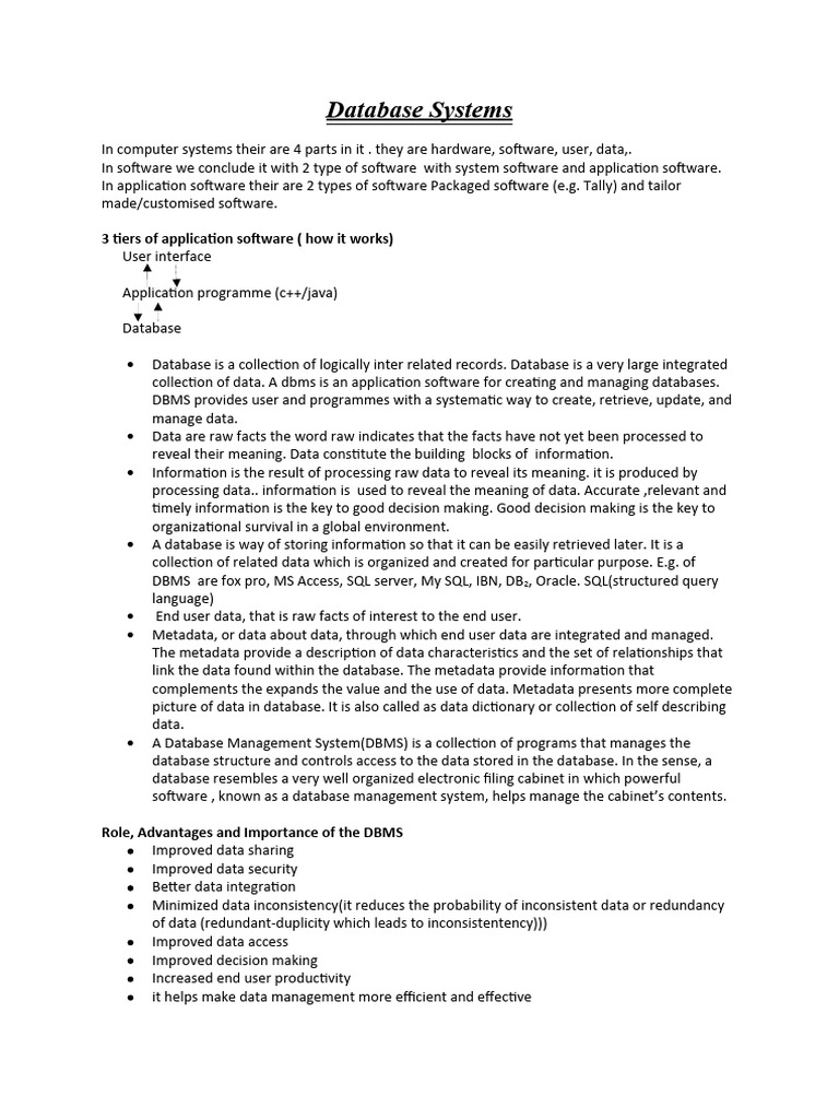 Database Systems | PDF | Databases | Sql Database Systems | PDF | Databases | Sql