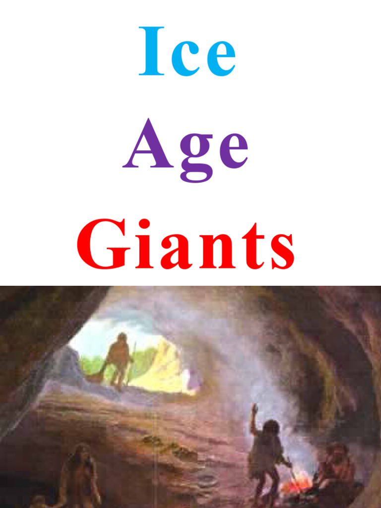 Ice Age Animals | PDF