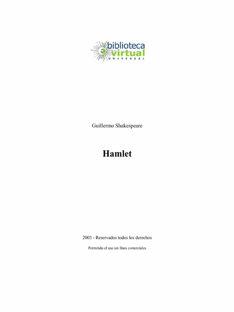 Hamlet | PDF