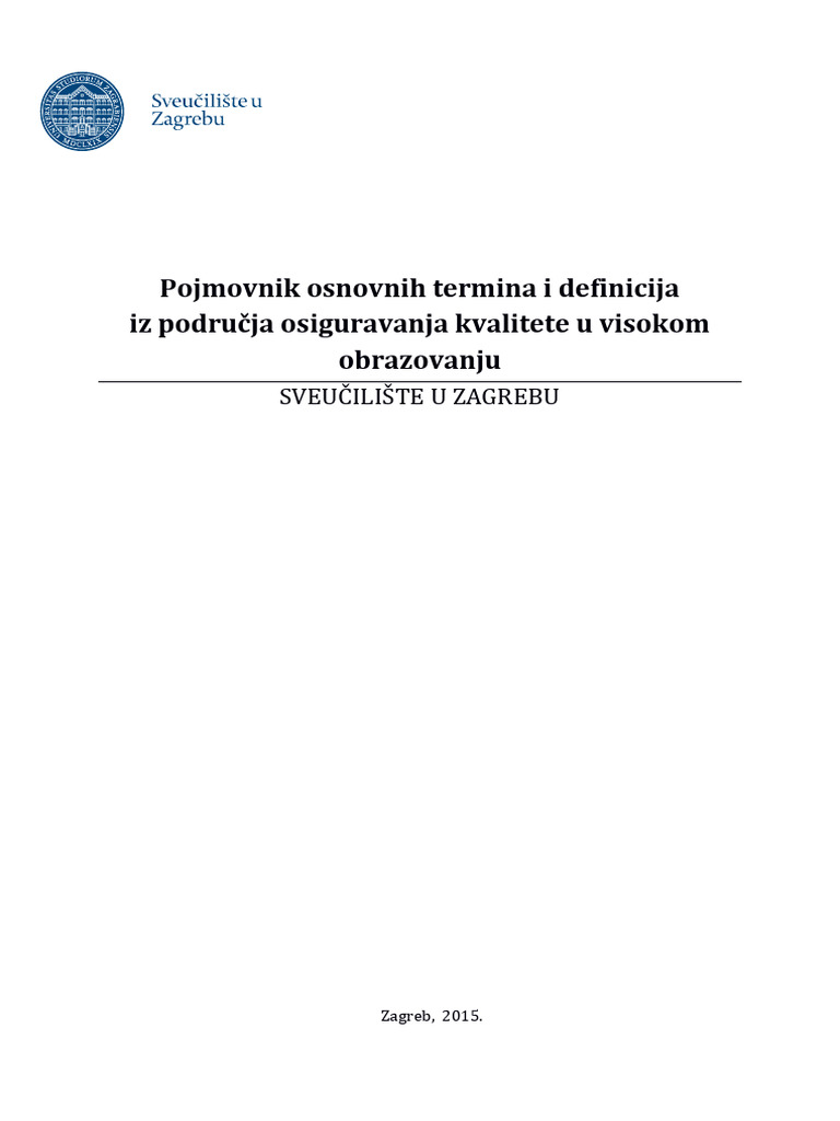 10-Pojmovnik Osnovnih Termina I Definicija | PDF