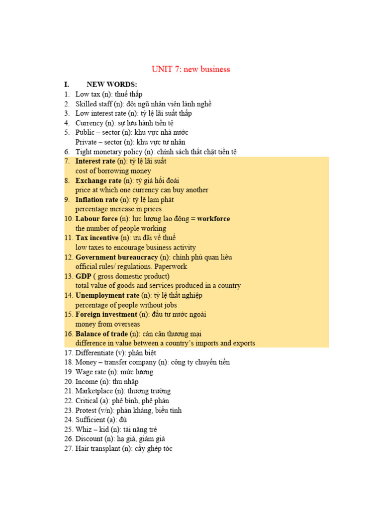 Tiếng anh HP2 | PDF