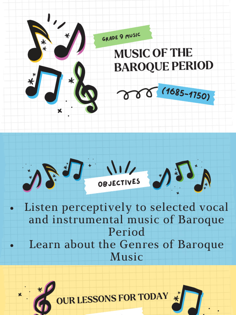 Music of The Baroque Period (1685-1750) | PDF | Baroque Music | Concerto