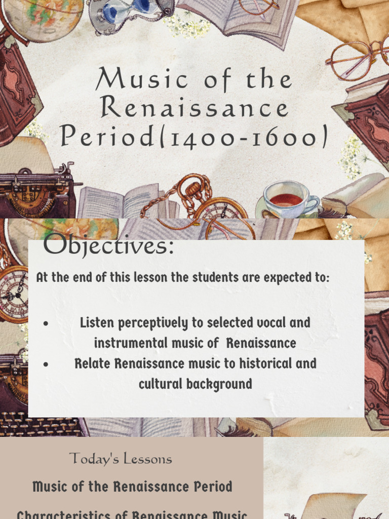 Music of The Renaissance Period | PDF | Christian Worship And Liturgy ...