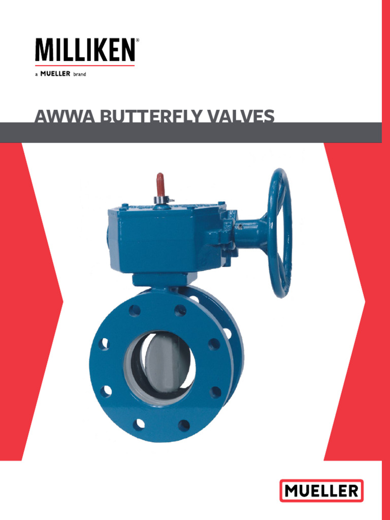 AWWA Butterfly Valves Overview | PDF