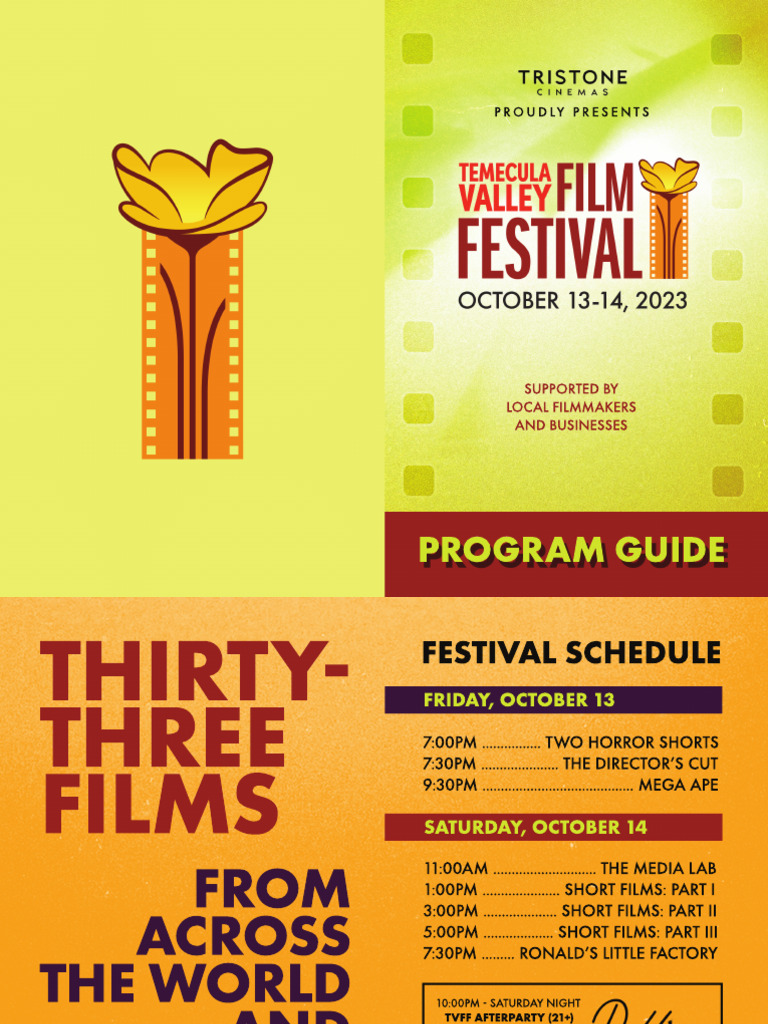 TVFF Program Guide | PDF