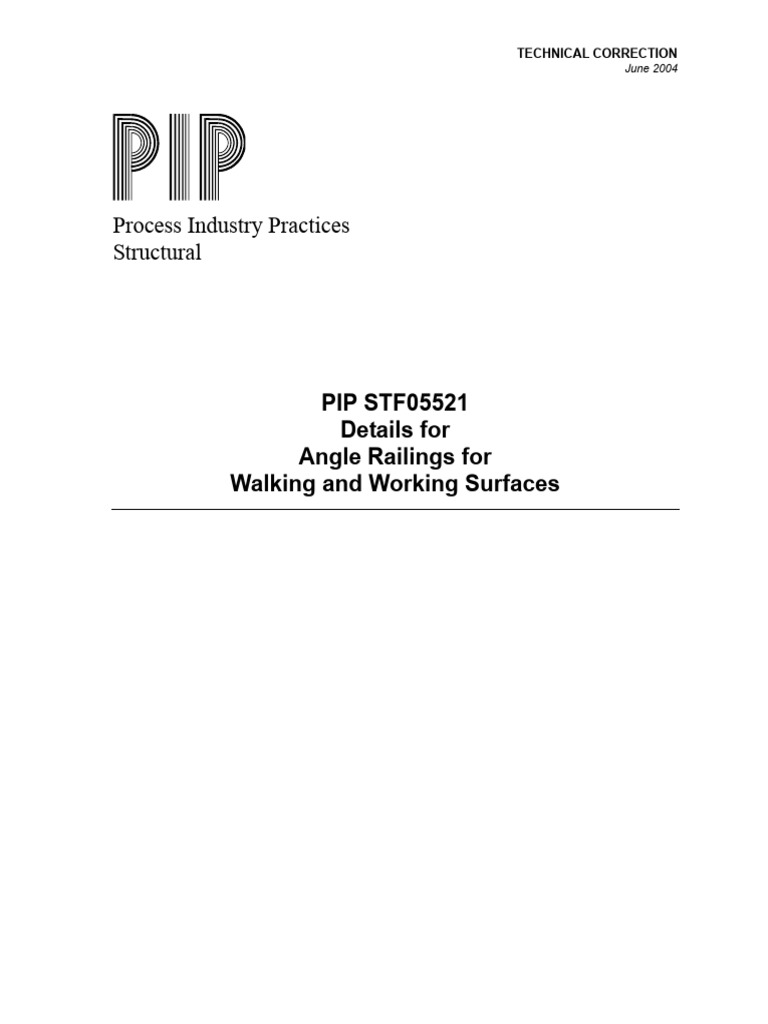 Pip-Stf 05521 | PDF