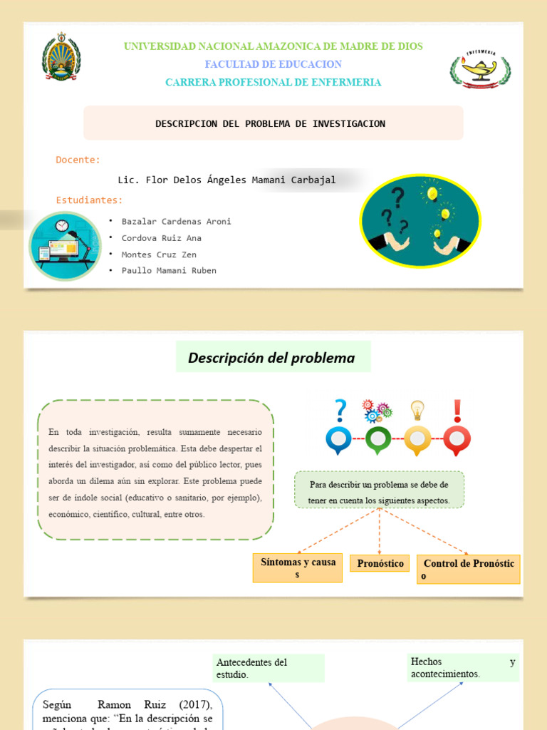 Grupo I Descripcion Del Problema | PDF