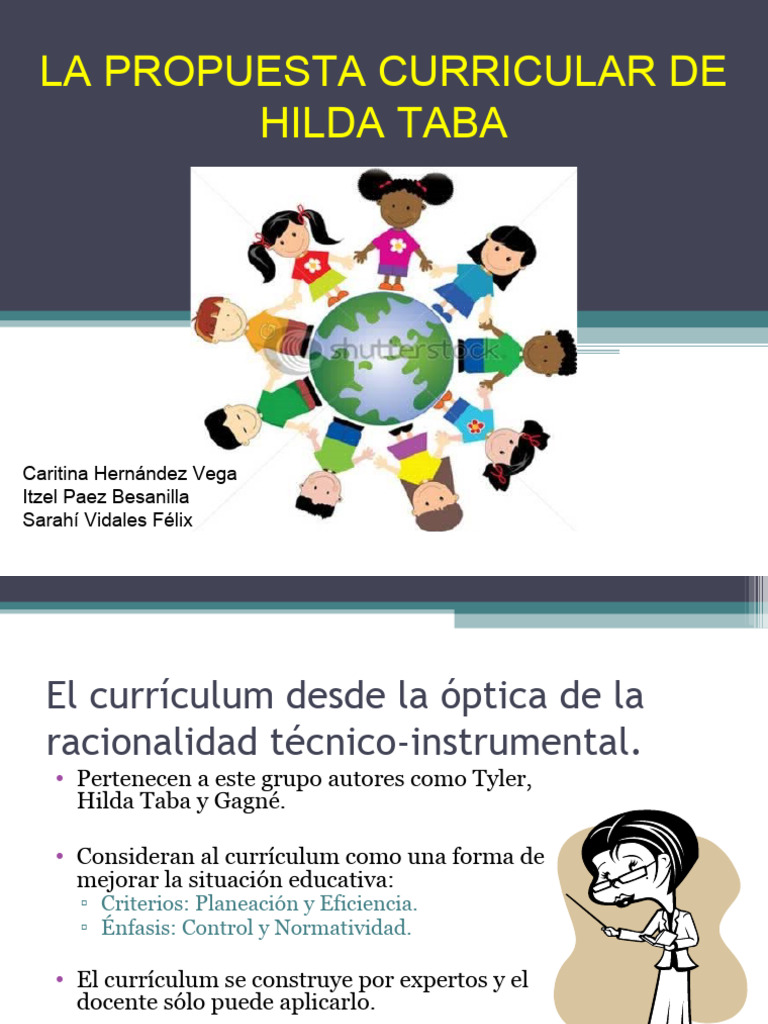Modelo Curricular HILDA TABA | PDF