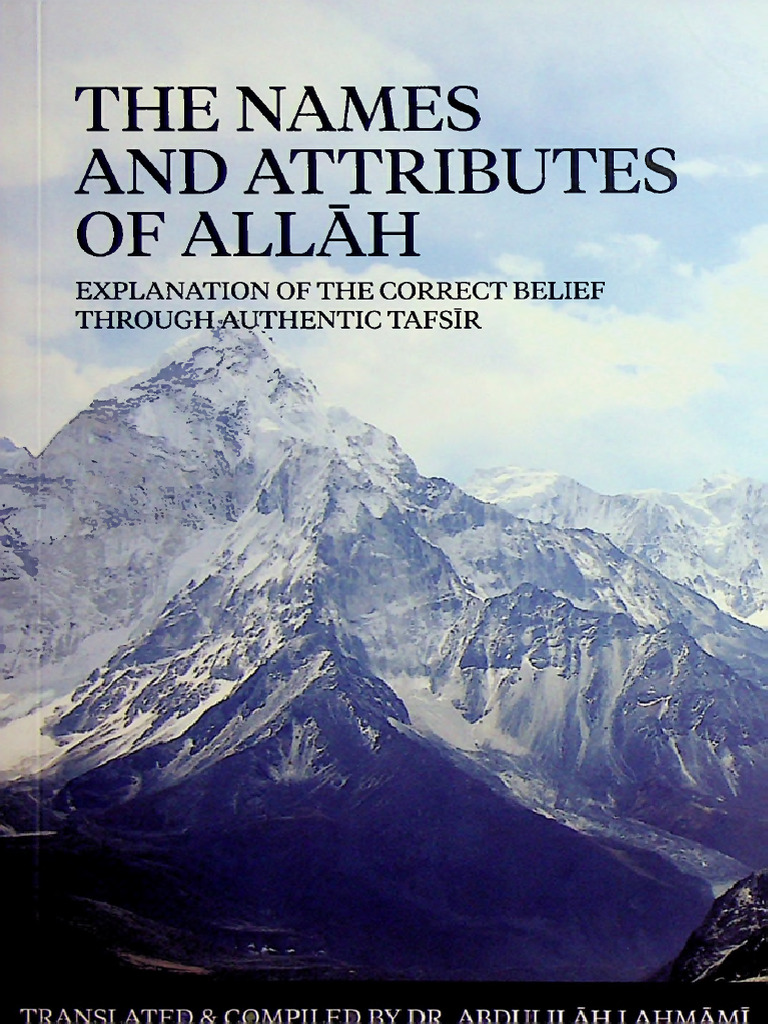 The Names & Atributes of Allah - Abdulillah Lahmami | Download Free PDF ...
