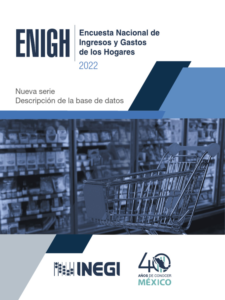 Descripcion de La Base de Datos Enigh 2022 | PDF