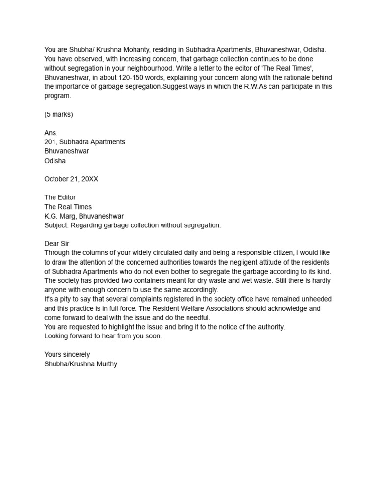 Formal Letter.docx | PDF