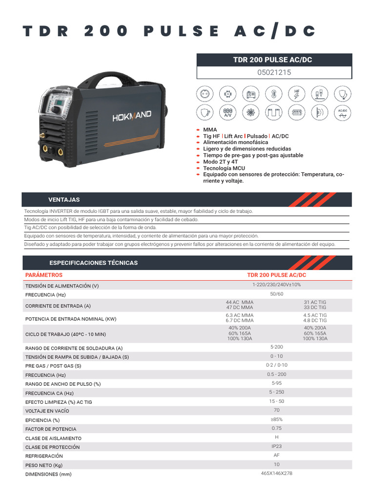 TDR 200 Pulse Ac DC | PDF