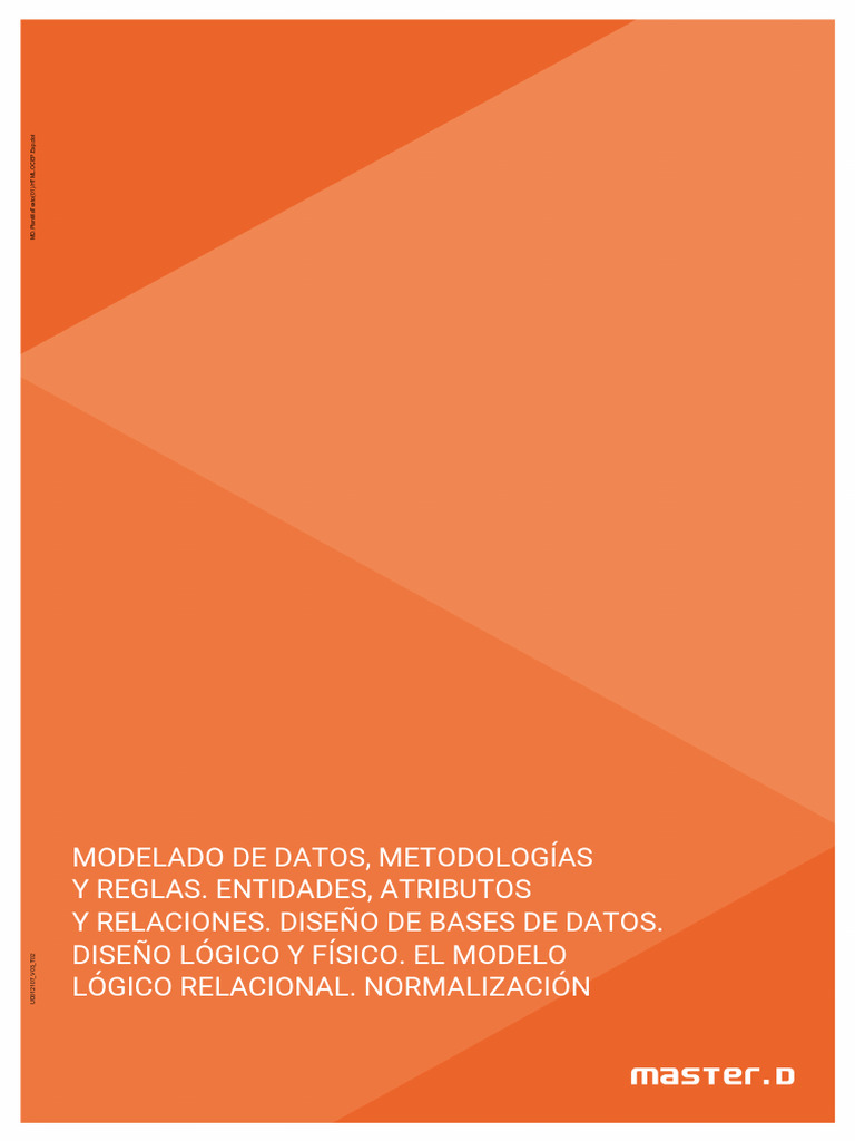 1 - Modelado de Datos, Metodologías | PDF | Bases de datos | Gestión de ...