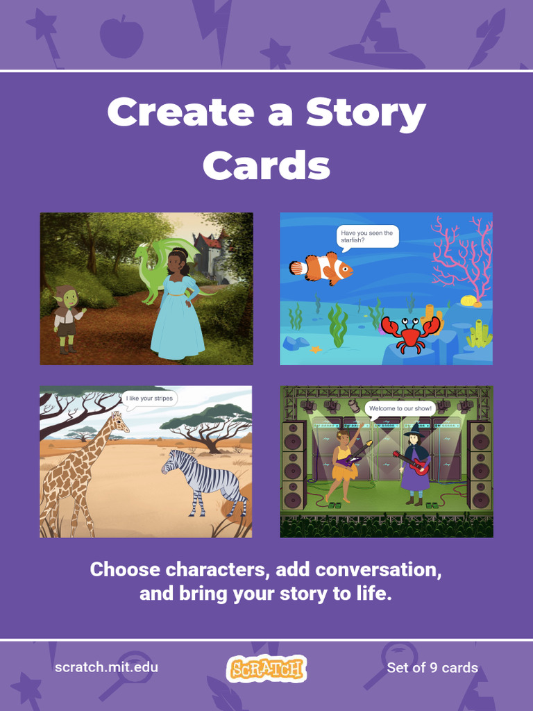 Story Cards | PDF | Scratch (Programming Language)