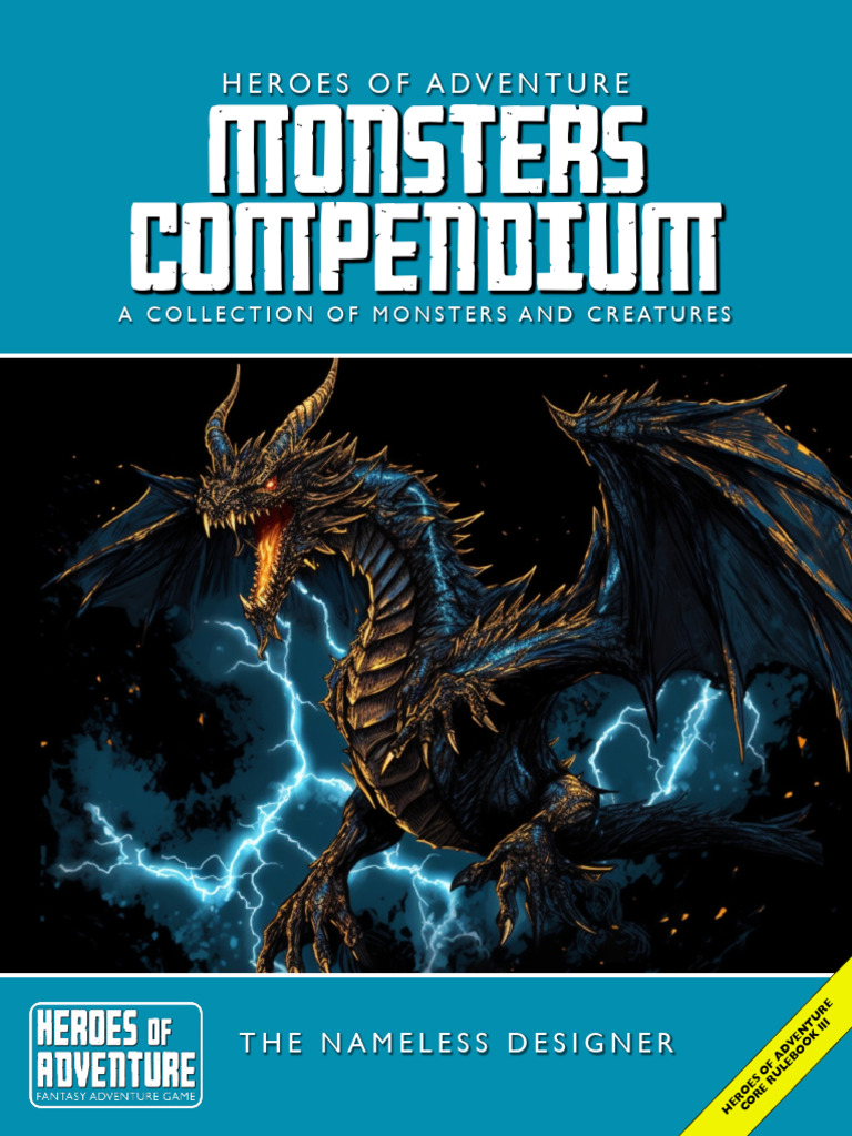 Heroes of Adventure - Monsters Compendium | PDF