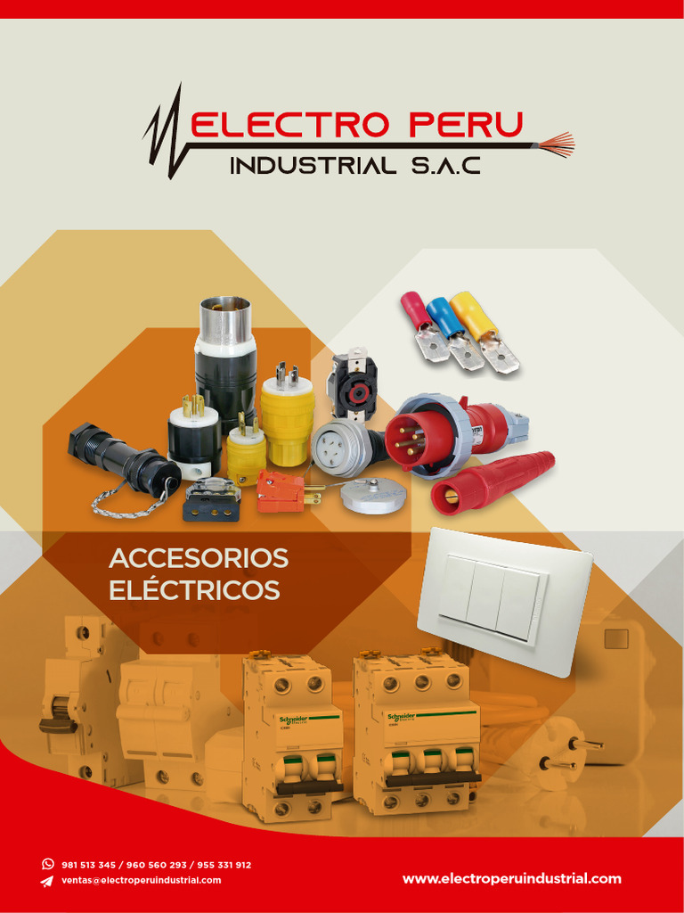 W Archivos Catalogo Accesorios 0912cd | PDF | Enchufes y tomas de ...
