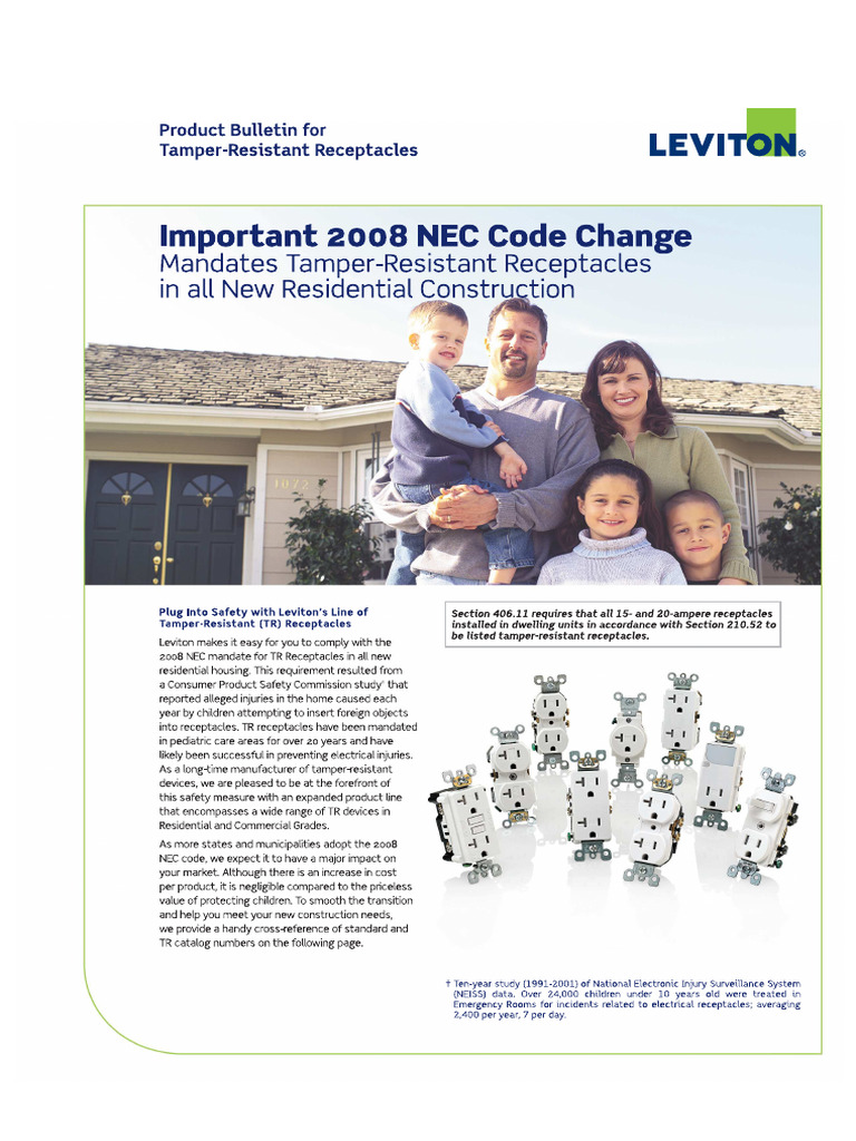 Leviton Tomacorriente | PDF