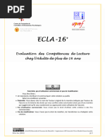 Ecla 16 2010 | PDF | Dyslexie