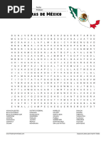 Sopa de Letras de Independencia de México - 169 | PDF | Imperio español ...