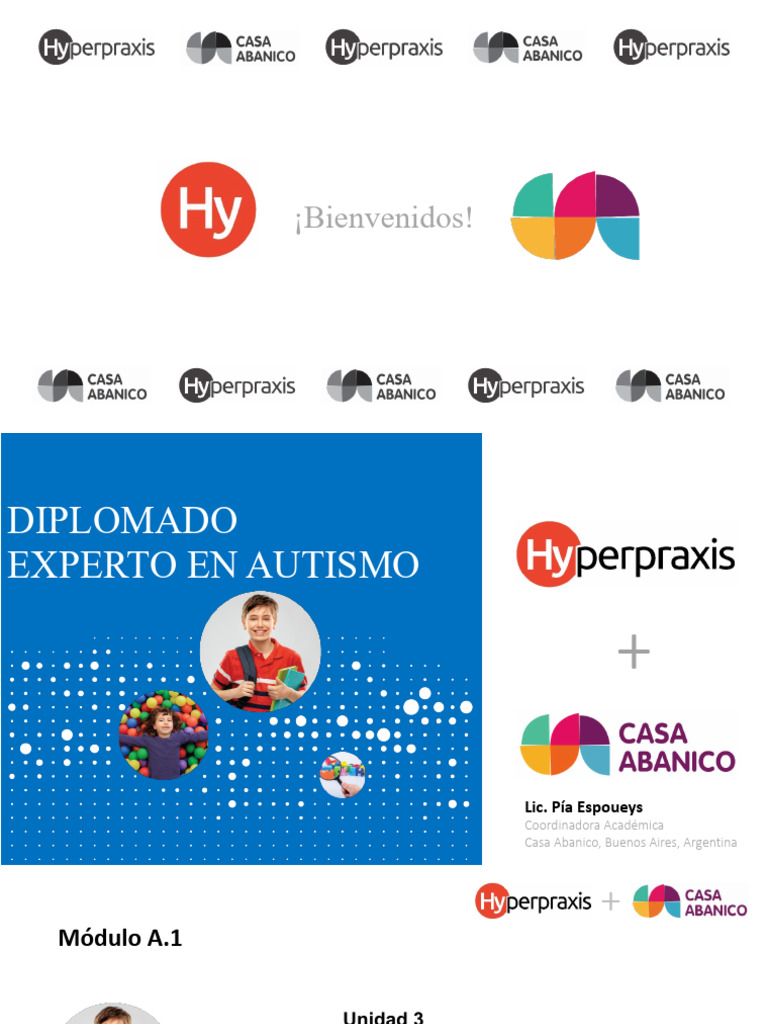 Módulo A1. Unidad 3 Particularidades | PDF | Espectro autista ...