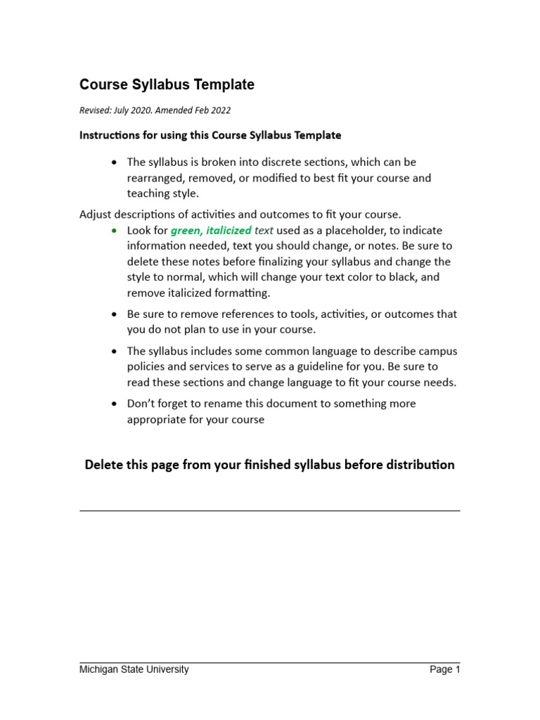 Updated Syllabus 5-2-22 | PDF | Career & Growth | Computers