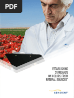FDA Summary of Color Additives | PDF | Federal Food | Drink