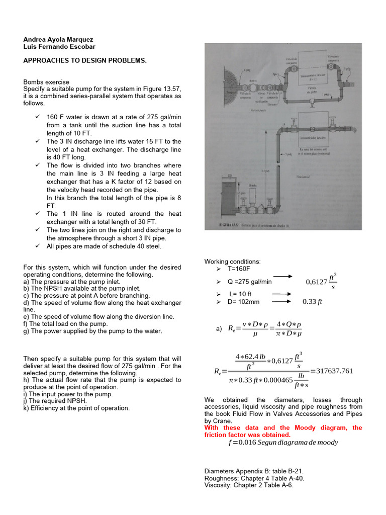 Pump Exercise | PDF | Pump | Physical Quantities