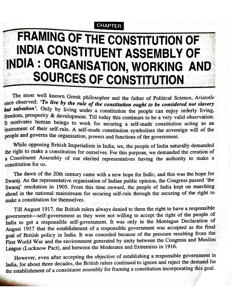 Indian Constitution | PDF