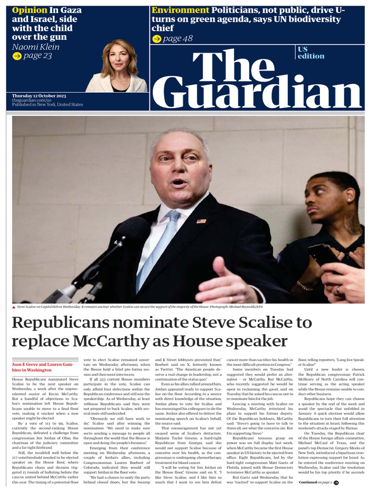 The Guardian US 12-10 | PDF | Stars | United States House Of ...