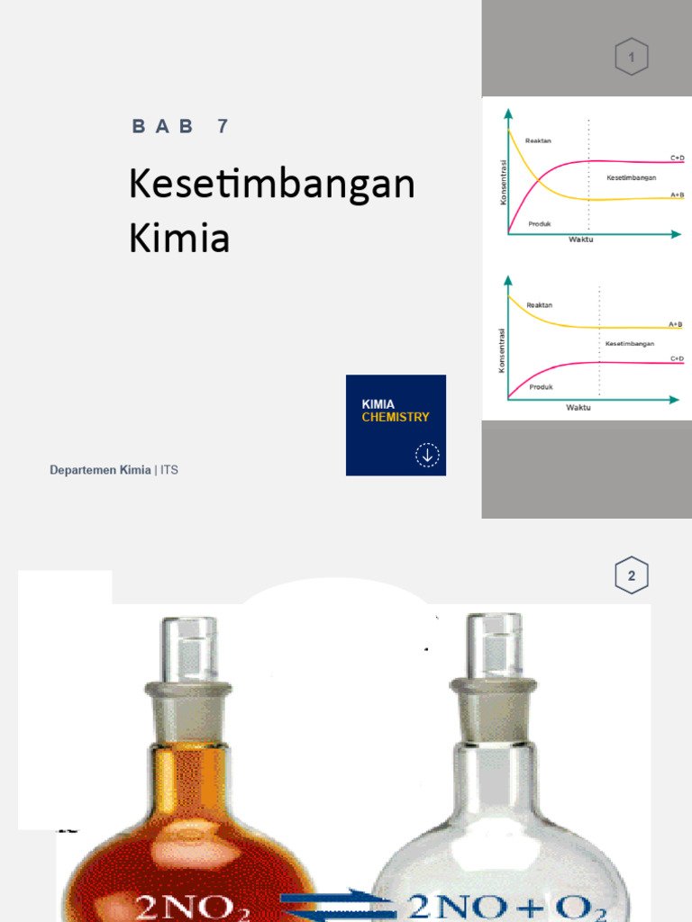 BAB 7 - Kesetimbangan Kimia | PDF | Kesehatan Holistik