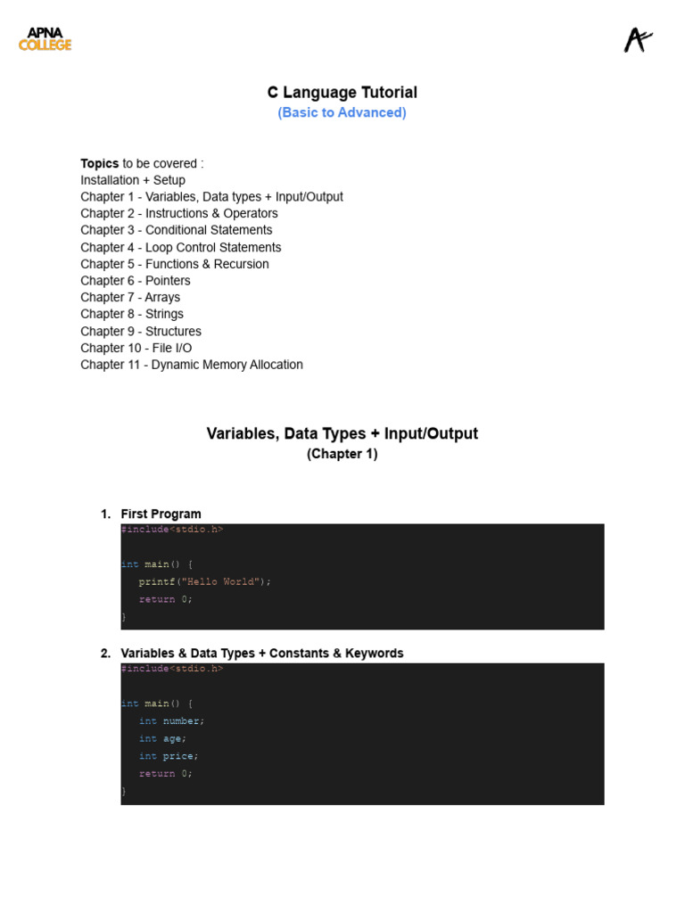 C Code By Shradha Khapra Pdf Pointer Computer Programming C Programming Language 3015