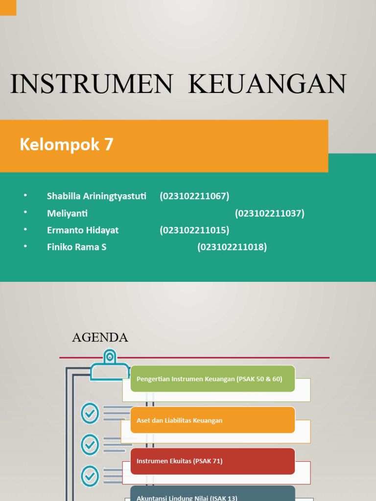 Panduan Lengkap Instrumen Keuangan | PDF