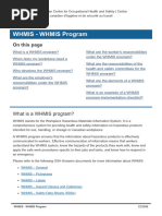 Whmis 2015 Supplement Test Answers | PDF | Toxicity | Safety