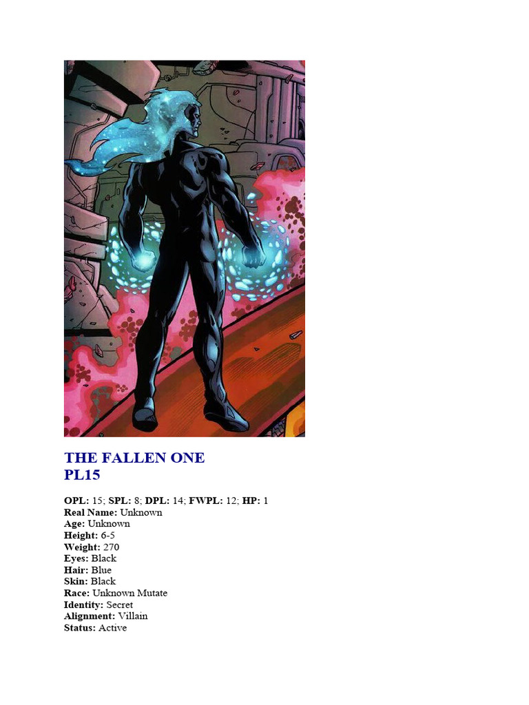 The Fallen One | PDF