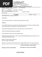 PET Scan Report Format Example Sample Template Drlogy Lab Report | PDF ...