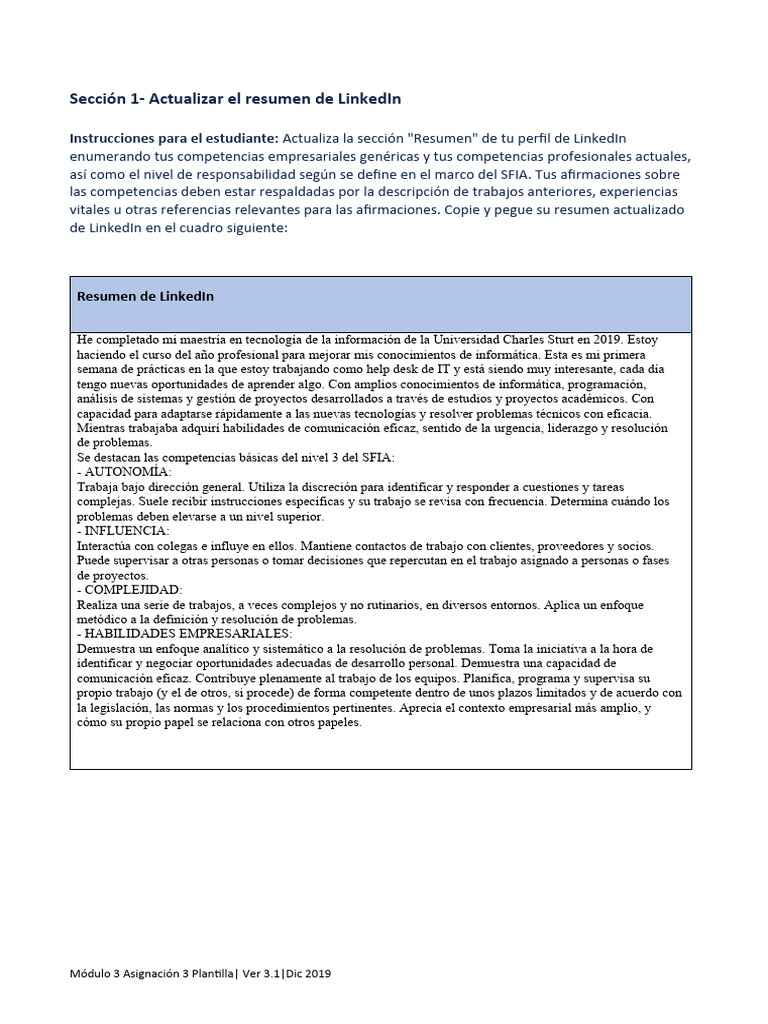 Tarea 3 - Parte 1 | Descargar gratis PDF | Business