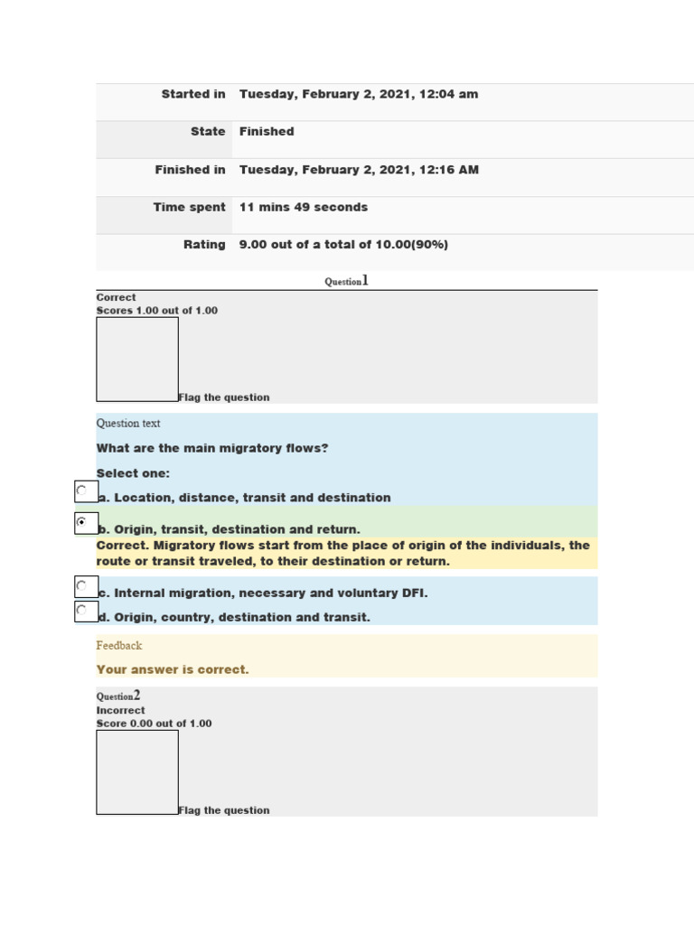 Questionnaire Module 1 CNDH Internal Forced Displacement | PDF | Refugee | Internally Displaced ...